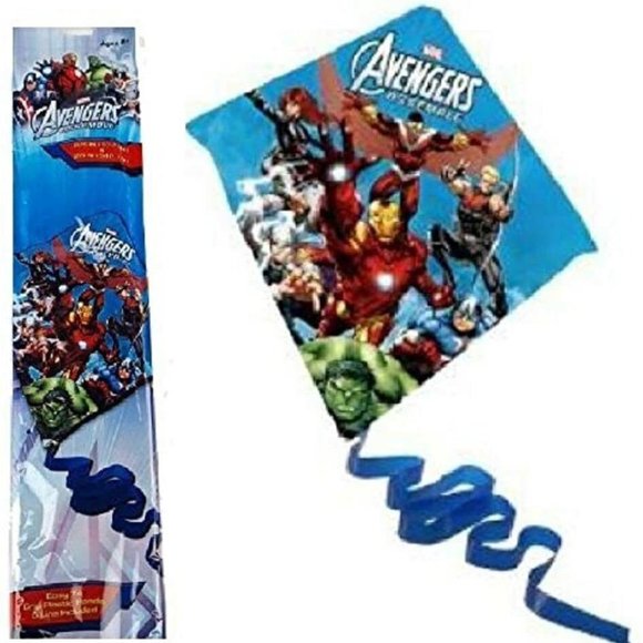 Marvel | Toys | Marvel Avengers Assemble Diamond Kite 225 In New | Poshmark